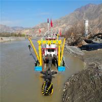 China 18 Inch Cutter Suction Dredger Powered by Cumins 260 Kw Diesel Engine and Anchor Boom for sale