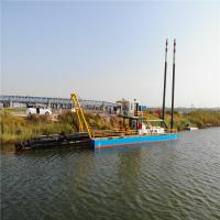 China Hydraulic Motor Control 18 Inch Cutter Suction Mud Dredger Cummins 260 Kw for Dredging for sale