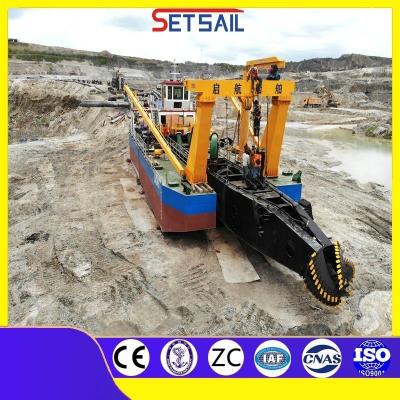 China Customized Diesel Power Type CCS Cutter Suction Dredger for Your Sand Mining Project for sale