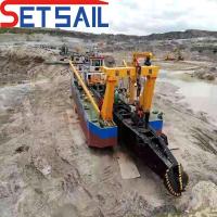 China 18 Inch Cutter Suction Dredger with Water Flow Meter and Cumins 1137 Kw Engine Power for sale
