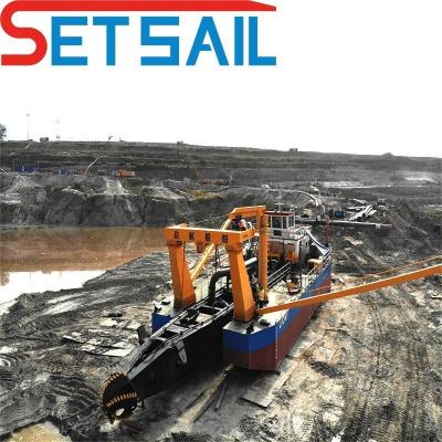 China 18 Inch Cutter Suction Dredger with Capacity River Sand Pump and Cumins 1137 Kw Engine for sale