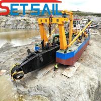 China 18 Inch Cutter Suction Dredger with Capacity River Sand Pump and Cumins 1137 Kw Engine for sale