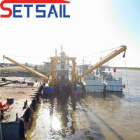 China QHCSD-467 Slot Type 18 Inch Cutter Suction Dredging Ship with Diesel Engine and Pump for sale