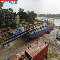 China 18 Inch Cutter Suction Dredger for Bangladesh US Currency 12mm Bottom Steel Plate Thickness for sale