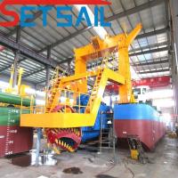 China Rexroth and Parker Hydraulic Cutter Suction Sand Gold Dredger with Height of 1.5-3.2m for sale