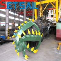 China Rexroth and Parker Hydraulic Cutter Suction Sand Gold Dredger with Height of 1.5-3.2m for sale