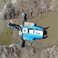 China Amphibious Dredger / Cutter Suction Dredge / Grab Dredge with Long After-sales Service for sale