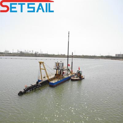 China US Currency 18 Inch Cutter Suction Dredger Used in River and Lake 8.6 Meter Width for sale