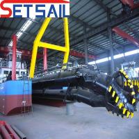 China 18inch Cutter Suciton River Sand Dredger Total Length 39m Maximun Discharge Distance 2000m for sale
