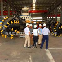 China River Cutter Head Sand Dredger with 2000m Discharge Distance and Cast Iron Cyclone for sale
