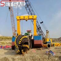 China Versatile Hydraulic Sand Mining Dredger for River and Offshore Mail Engine Power 1193 for sale