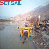 China 3500 M3 Water Flow 18 Inch Hydraulic Cutter Suction Sand Pumping Dredger Total Length 38m for sale