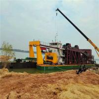 China 170kw Cutter Head Power 20 Inch Cutter Suction River Sand Dredger for Shipping Cost for sale