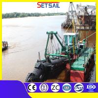 China Inland River 20 Inch River Sand Cutter Suction Dredger with 1193 Mail Engine Power for sale