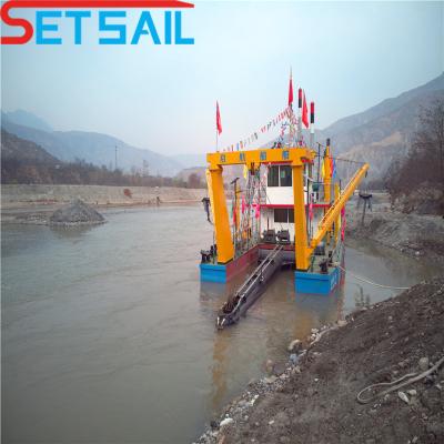 China 20 Inch Hydraulic Dismantle Cutter Suction Dredger with 50kw Generator Set Voltage for sale