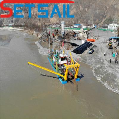 China Powerful 20 Inch River Sand Pump Cutter with Cast Iron Cyclone and Siemens PLC for sale
