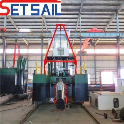 China 8 Inch Jet Suction Dredger with 100m3-2000m3 Capacity and 4kw-200kw Power for sale