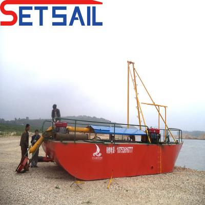 China Setsail Jet Suction Dredger with Shijiazhang Kingda Pump 's Leading Dredging Solution for sale