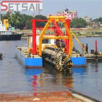 China 20inch Canvas Capacity 1000m3/H Gravel Mud Sand Dredger for Dredging in Shallow Water for sale