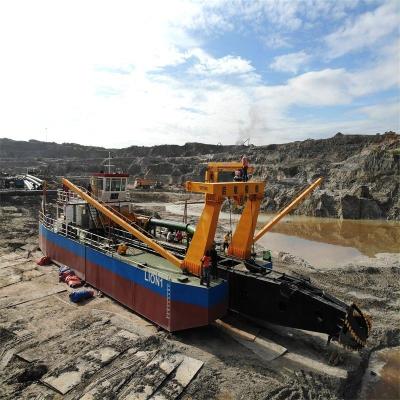 China 180000.000kg Gross Weight Cutter Suction Dredger with 1000m3/H Engine Power Capacity for sale