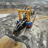 China 180000.000kg Gross Weight Cutter Suction Dredger with 1000m3/H Engine Power Capacity for sale