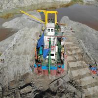 China 180000.000kg Gross Weight Cutter Suction Dredger with 1000m3/H Engine Power Capacity for sale