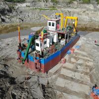 China 180000.000kg Gross Weight Cutter Suction Dredger with 1000m3/H Engine Power Capacity for sale