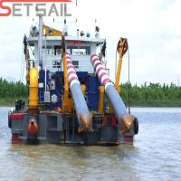China Cutter Head Diameter 2000mm 18 Inch Canvas Capacity 3500m3/H Hydraulic Sand Dredger for sale