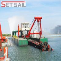 China Cutter Head Diameter 2000mm 18 Inch Canvas Capacity 3500m3/H Hydraulic Sand Dredger for sale