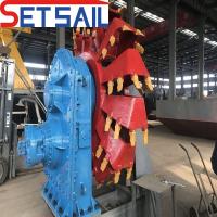China 800m-5000m Discharge Distance Diesel Engine Power Hydraulic Control Wheel Bucket Dredger for sale