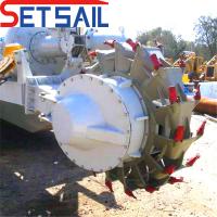 China 800m-5000m Discharge Distance Diesel Engine Power Hydraulic Control Wheel Bucket Dredger for sale