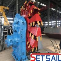 China CTS Slot Type Diesel Engine Driving Wheel Bucket Sand Pump Dredger for Hydrocyclone Sale for sale