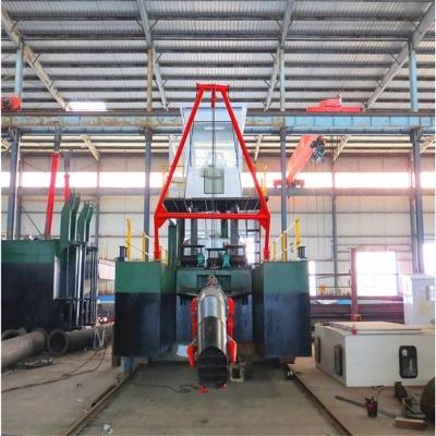 China High Capacity Jet Suction Dredger with Diesel Engine Power Max. Capacity 100m3-2000m3 for sale