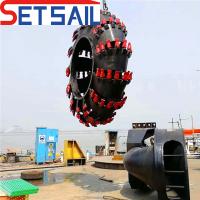 China Hydraulic Winch Anchor Boom Diese Engine Wheel Bucket Silt Dredger with Customization for sale