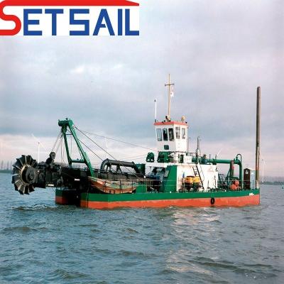 China QHWBD-24 Wheel Bucket Mud Dredger with 2500m3 Water Flow and 800m-5000m Discharge Distance for sale