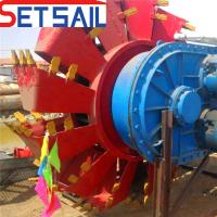 China QHWBD-24 Wheel Bucket Mud Dredger with 2500m3 Water Flow and 800m-5000m Discharge Distance for sale