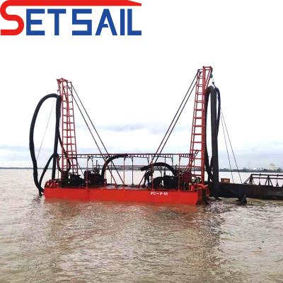 China Jet Suction Sand Dredger for Reservoir  4kw-200kw Jet Pump Power for sale