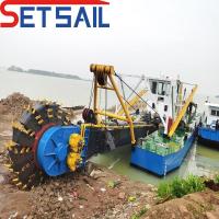 China 800m-5000m Discharge Distance Hydraulic Control Mud Pump Wheel Bucket Dredger for Your for sale