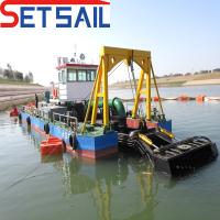 China Reservoir Hopper Suction Mud Dredger with 100m3-20000m3 Water Flow and Stanford Generator for sale
