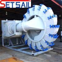 China Customized Full Hydraulic Sand Weel Bucket Dredger with and 8m-20m Dredging Depth for sale