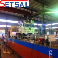 China 6mm-20mm Side Plate Thickness Trailing Suction Hopper Dredger for Lake and Reservoir for sale