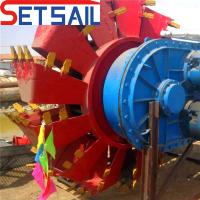 China 17m-50m Diesel Engine River Sand Pump Wheel Bucket Dredger with Total Length 17m-50m for sale