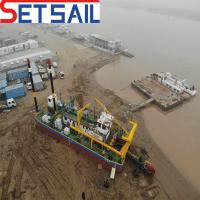 China Hydraulic Wheel Bucket Dredger for River Sand Discharge Pipe Diameter 200mm-800mm for sale