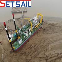 China 17m-50m Total Length Hydraulic Pump Control Wheel Bucket Sand Dredger for Reservoir for sale