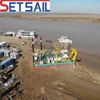 China 17m-50m Total Length Hydraulic Pump Control Wheel Bucket Sand Dredger for Reservoir for sale