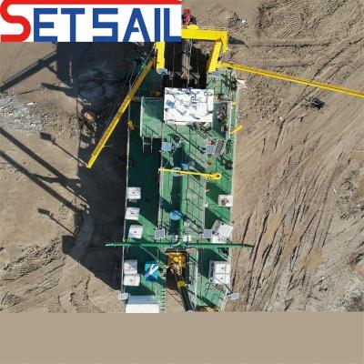 China Reservoir Customized Request Marine Steel Wheel Bucket Dredger with Hydraulic Winch for sale