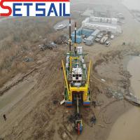 China Rexroth Hydraulic Diesel Engine Wheel Bucket Dredger with 800m-5000m Discharge Distance for sale