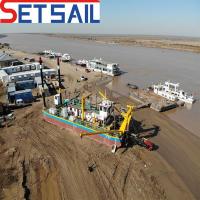 China Rexroth Hydraulic Diesel Engine Wheel Bucket Dredger with 800m-5000m Discharge Distance for sale
