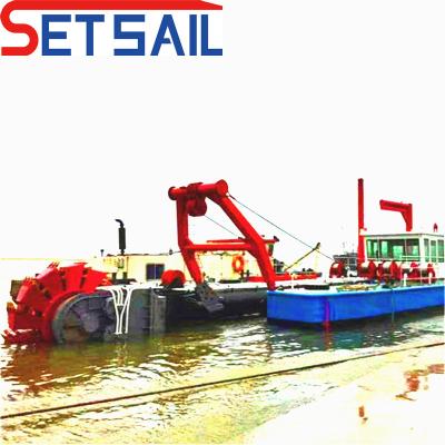 China Capacity 160m3-2000m3 Hydraulic Winch Wheel Bucket Dredger for River Sand and Silt for sale