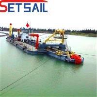 China Capacity 160m3-2000m3 Hydraulic Winch Wheel Bucket Dredger for River Sand and Silt for sale